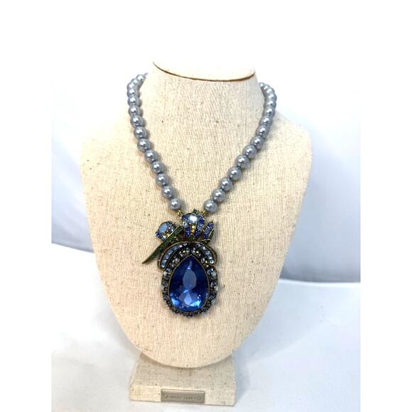 Heidi Daus | Jewelry | Heidi Daus Irresistible Impressions Blue Iris ...